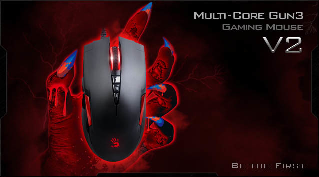 Bloody V2 Multi Core Gun3 Gaming Mouse - incehesap.com